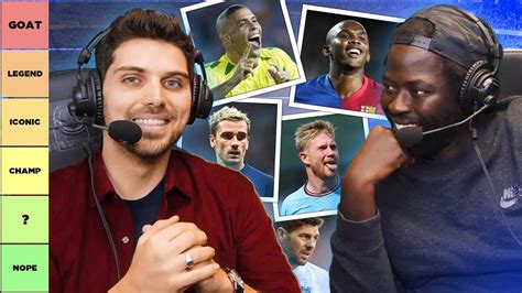 ON CLASSE LES LÉGENDES DU FOOT Brak K YouTube