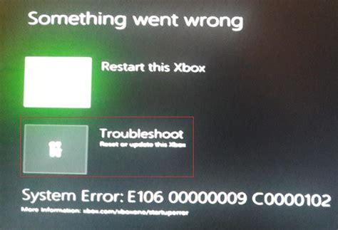 Ways To Fix System Error Code E On Xbox One