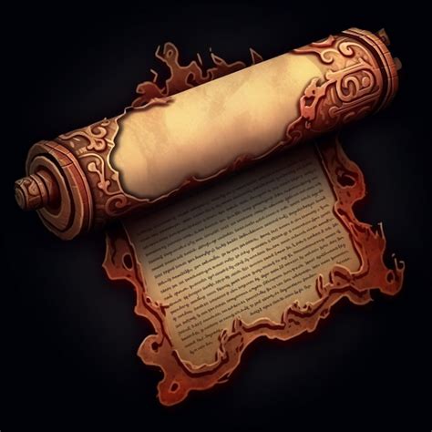 Premium Ai Image Scroll With Scroll And Scroller On A Black Background Generative Ai
