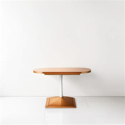 Premium Ai Image A Table In White Background