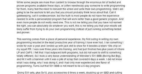 Fatalist Friday How And Why To Write A Program Rkettleballs