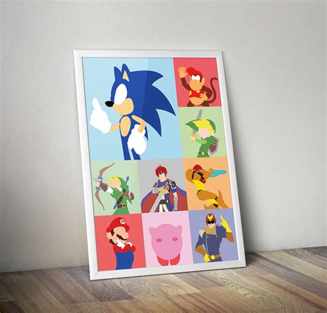 Super Smash Bros Poster Behance