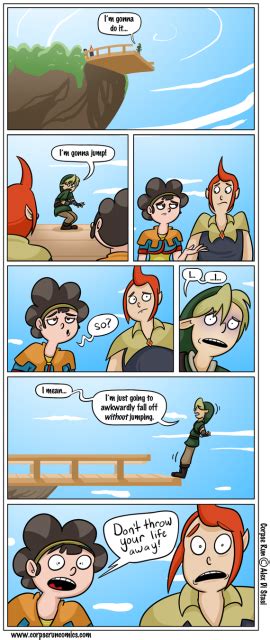 Monday Comic Corner On The Edge Zelda Dungeon