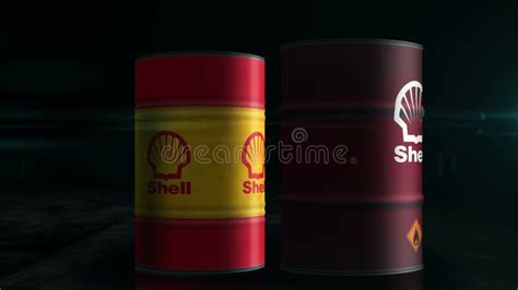 Bp Oil Fuel And Gas Barrels In Row Endless Stock Video Video Of Safety Gasoline