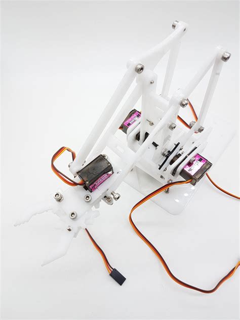 10 Simple Steps To Make Four Degrees Of Freedom Robotic Arm