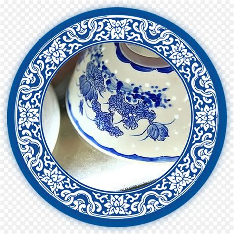 圆形青花瓷瓷器图案PNG图片素材下载 图片编号yvmdzjwd 免抠素材网