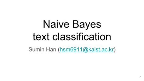 Pdf Naive Bayes Text Classificationbreast Cancer Detection Kit Heres