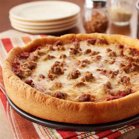 Chicago Style Deep Dish Pizza Artofit