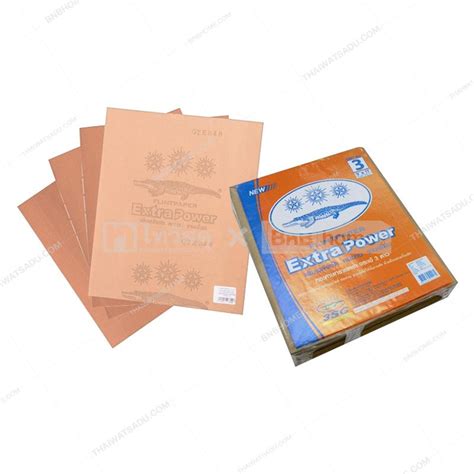 กระดาษทรายขัดไม้ เบอร์ 4 จระเข้ 3 ดาว รุ่น 01 010 1004 ขนาด 9 X 11 นิ้ว