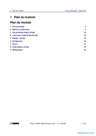Pdf Programmation Orient E Objet Avanc E Java Cours Et Formation Gratuit