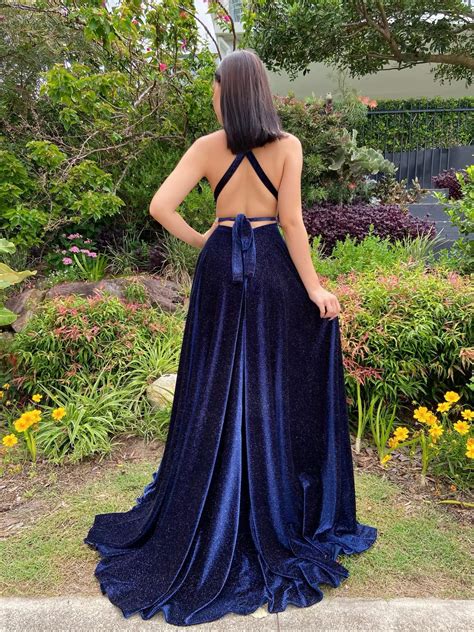Lara Sparkle Velvet Gossip Gowns