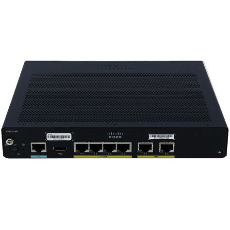 Cisco C921 4p Gigabit Ethernet Security Router With Internal Power Supply Optace Networks