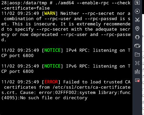 the default certificate can be removed when building · issue 1