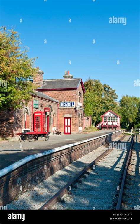 Hadlow Road Station Willaston The Wirral Merseyside England Uk