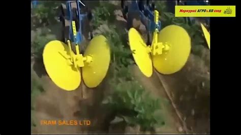 Окопен култиватор за зеленчуци с дискове представен от Меркурий Агро и Ко Youtube