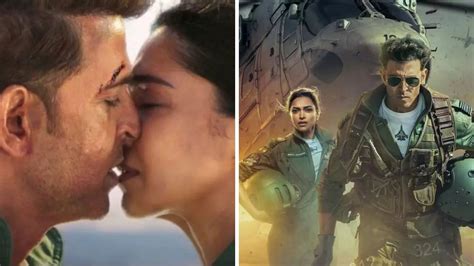 Fighter Deepika Padukone Hrithik Roshan Kissing Scene Creates Problem Film Makers Gets Legal