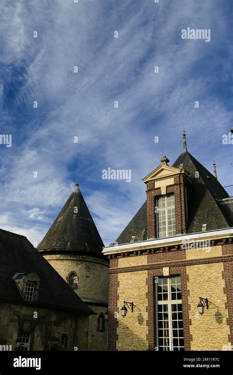 Chateau De Raray Raray Oise France Stock Photo Alamy