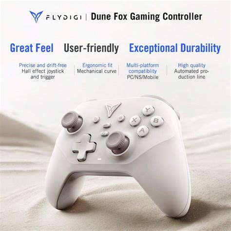 Flydigi Dune Fox Gaming Controller Wireless Gamepad Hall Effect