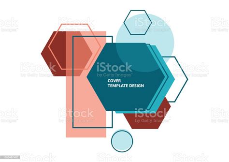 비즈니스 또는 기술 프레젠테이션을 위한 최신 템플릿입니다 흰색 배경에 밝은 추상 중복 기하학적 모양 웹 요소 및 텍스트 공간을 온라인으로 프레젠테이션할 수 있습니다 벡터 0