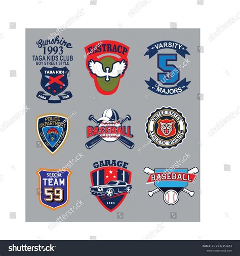 Logo Patch Print Vector Art Stock Vector Royalty Free 2232355683