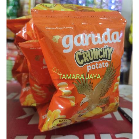 Jual GARUDA POTATO CRUNCHY SAPI BBQ ISI RENCENG Shopee Indonesia