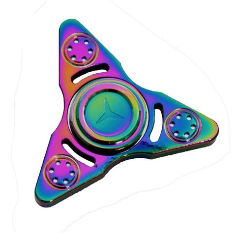 Triangle Edge Fidget Spinner Neo Chrome Fidget Spinner Uk