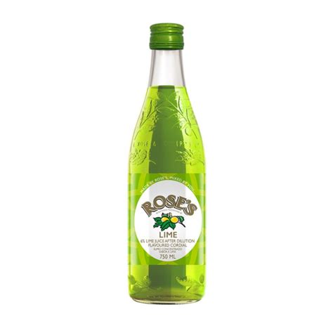 Roses Cordial Lime 750ml Cater Warehouse