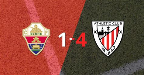 Arrolladora Victoria De Athletic Bilbao En Casa De Elche Infobae