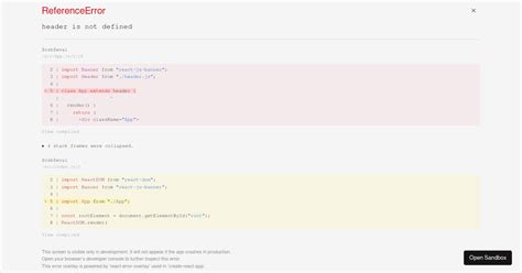 React Js Banner Examples Codesandbox