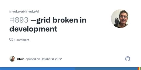Grid Broken In Development · Issue 893 · Invoke Aiinvokeai · Github