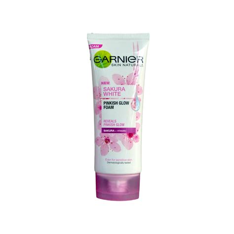 Garnier Skin Naturals Sakura Glow Pinkish Glow Foam 100ml Shopifull