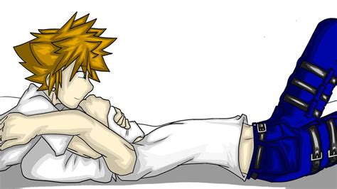 Sora Friendly Smothers Riku By Lordcavendish On Deviantart