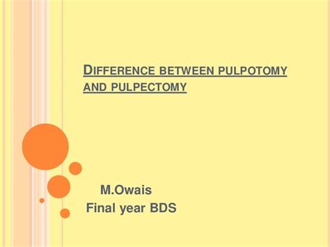 Difference Between Pulpotomy And Pulpectomy