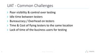 Shift To Business Process Level Erp Testing Emea PPT