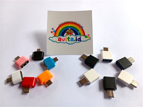 Otg Usb Micro B Dan Type C Non Tanpa Kabel On The Go Avita Id