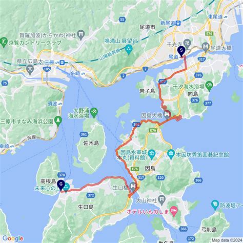 尾道駅 瀬戸田港 北しまなみ海道コース 広島県のサイクリングルート サイクルビレッジ J Sports【公式】