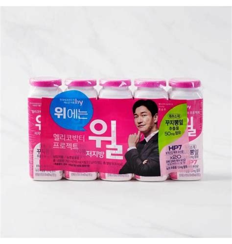 한국야쿠르트 헬리코박터 프로젝트 윌 저지방 150ml 5개 티몬