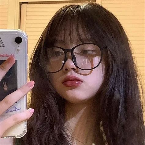 Dospita Korean Big Frame Anti Blue Glasses Women Lovely Plain Glasses