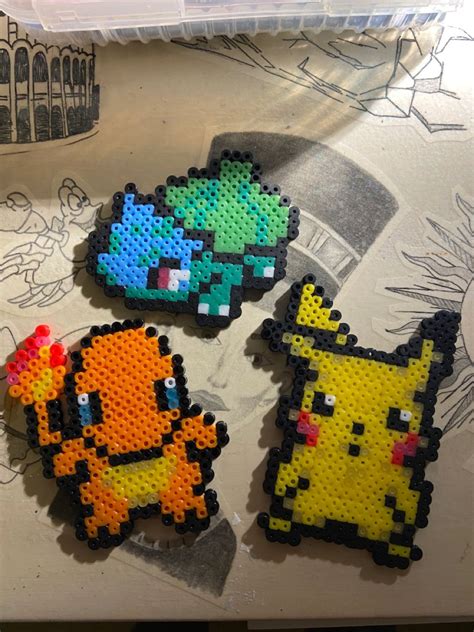 Pokémon Perler Beads Pokemon Perler Beads Perler Beads Fuse Beads