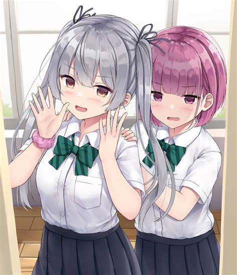 おーい 水无的双马尾插画图片 BoBoPic