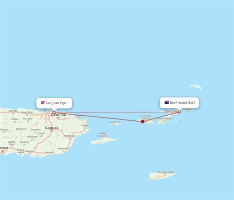 Flights From Beef Island To San Juan Eis To Sju Airlines And Best