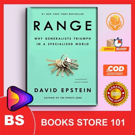 Jual Range How Generalists Triumph David Epstein English Mx