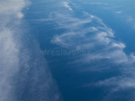 Clouds That Look Like Ocean Waves On The Shore Stock Image Image Of
