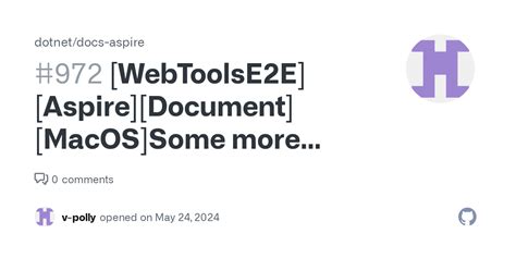 Webtoolse2e Aspire Document Macos Some More Updates Are Needed To