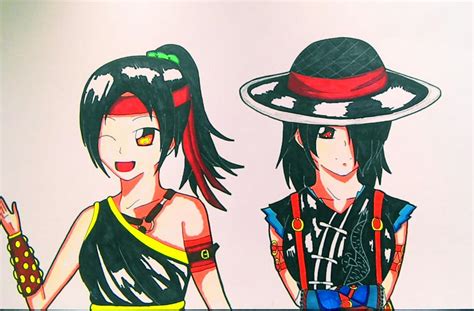 Mkx Liu Kang And Kung Lao Genderbend By Osakayamatsu On Deviantart
