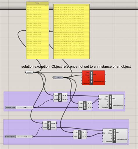 Object Reference Not Set To An Instance Of An Object In Pack Objects