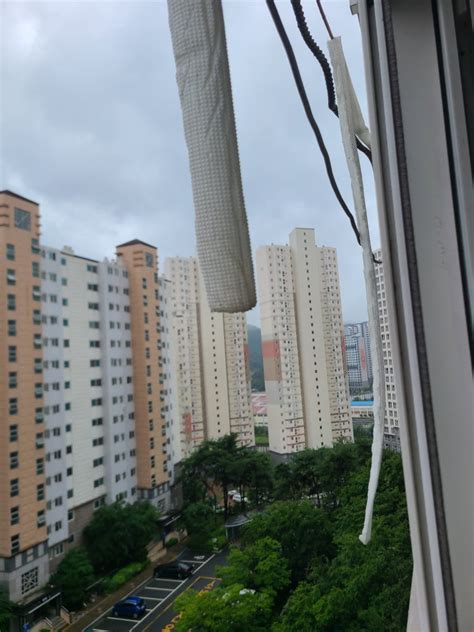 에어컨 선 어떻게 처리하면될까요 지식in