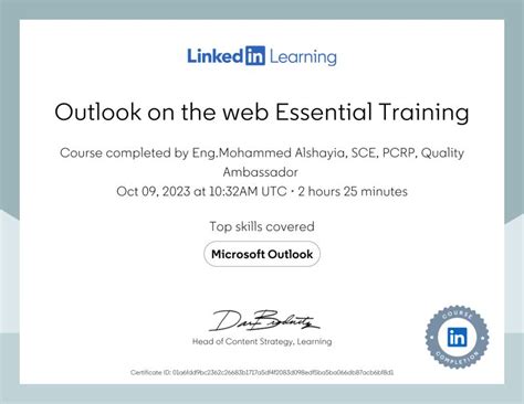 Engmohammed Alshayia Sce Pcrp Quality Ambassador On Linkedin Certificate Of Completion