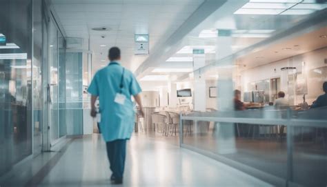 Premium Photo Hospital Abstract Background