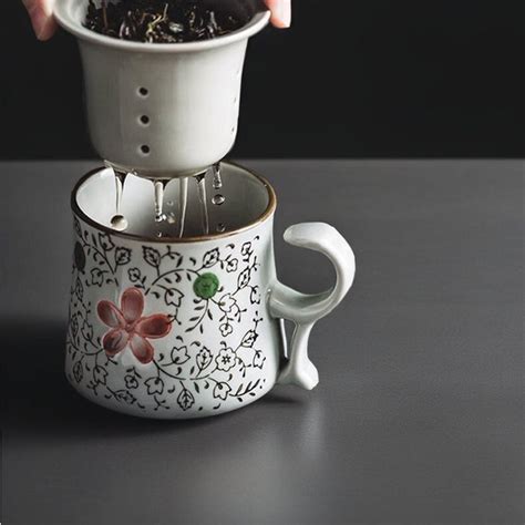 Ceramic Tea Strainer Etsy